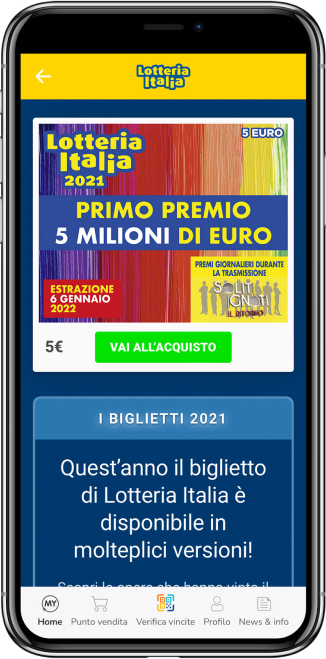 Lotteria Italia Online | App My Lotteries